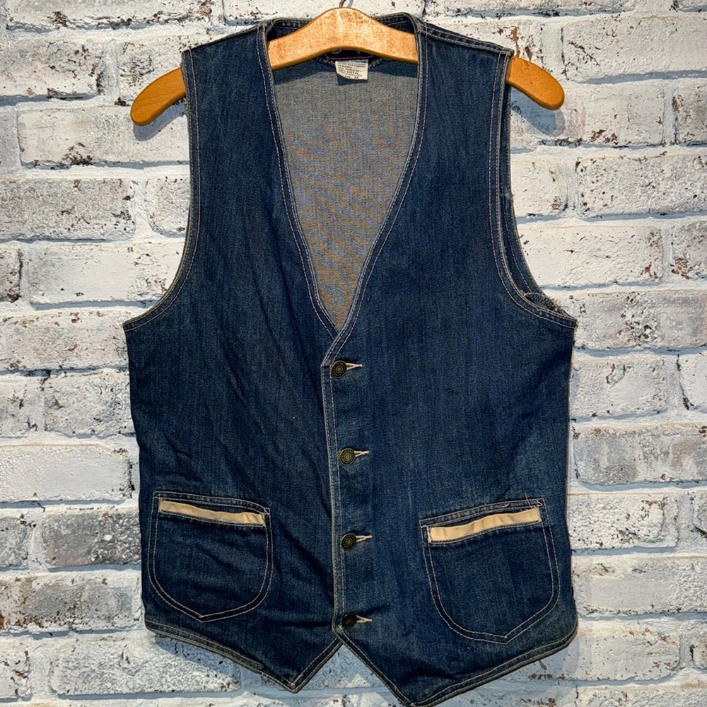 80s Gap Denim Vest - Gem